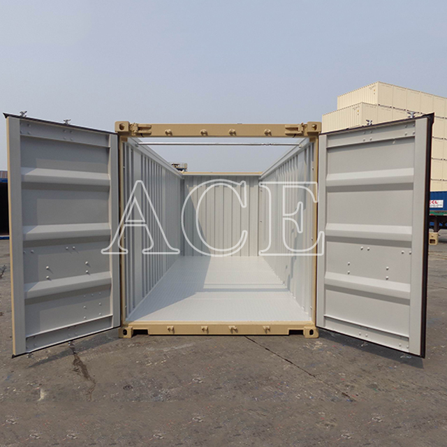 Steel Cover Hard Top 20ft Open Top Shipping Container Product on ACE ...