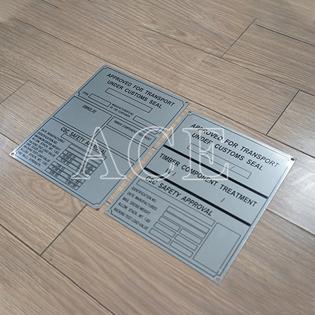 Stainless Steel Shipping Container CSC Plate,Container CSC Plate ...